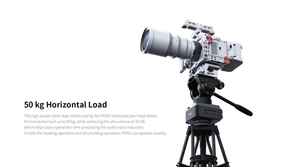 PONS PT Motorized Pan Head - zeapon.com
